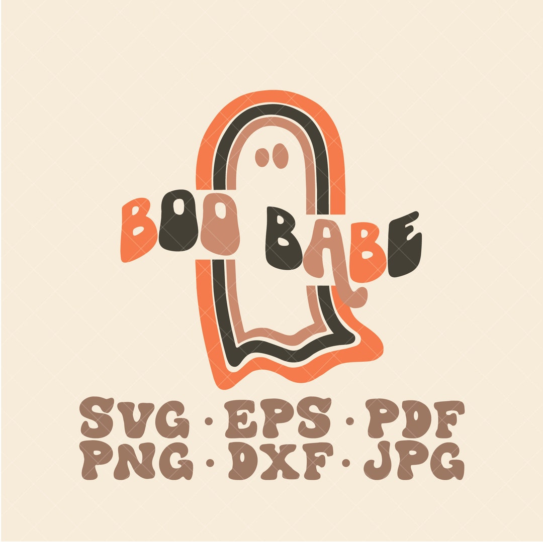 Boo Babe Svg, Kids Halloween Svg, Halloween Svg, Pumpkin Svg, Cute ...