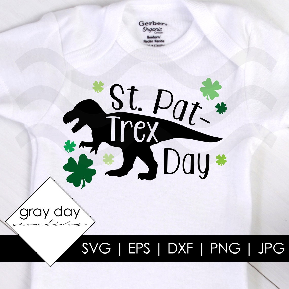St Patricks Kids Svg Dinosaur St Patricks Day Shirt Dinosaur - Etsy