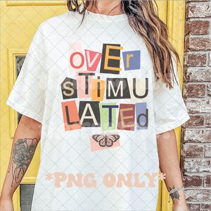 Overstimulated PNG, Overstimulated Mom Png, Overstimulated Club Png ...