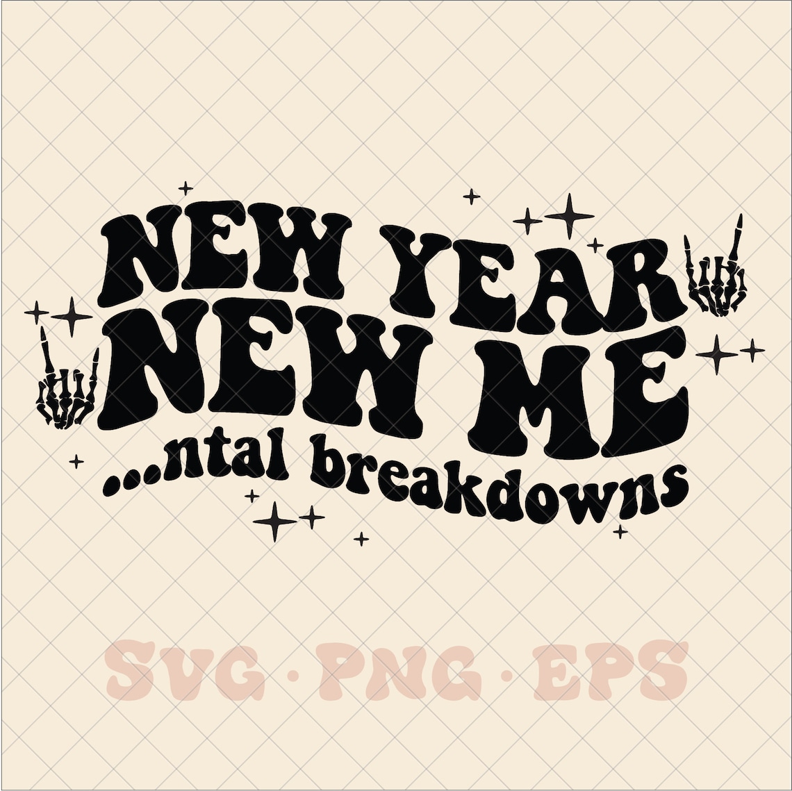 New Year New Me Mental Breakdowns SVG New Year New Me Svg - Etsy