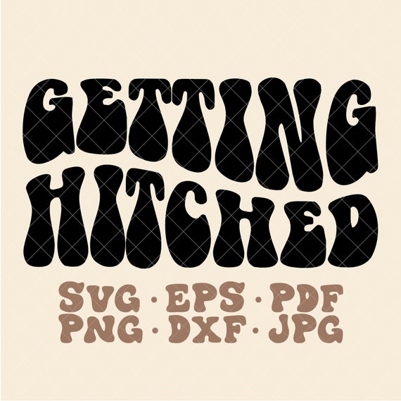 Getting Hitched Svg Bachelorette Party SVG Bundle - Etsy