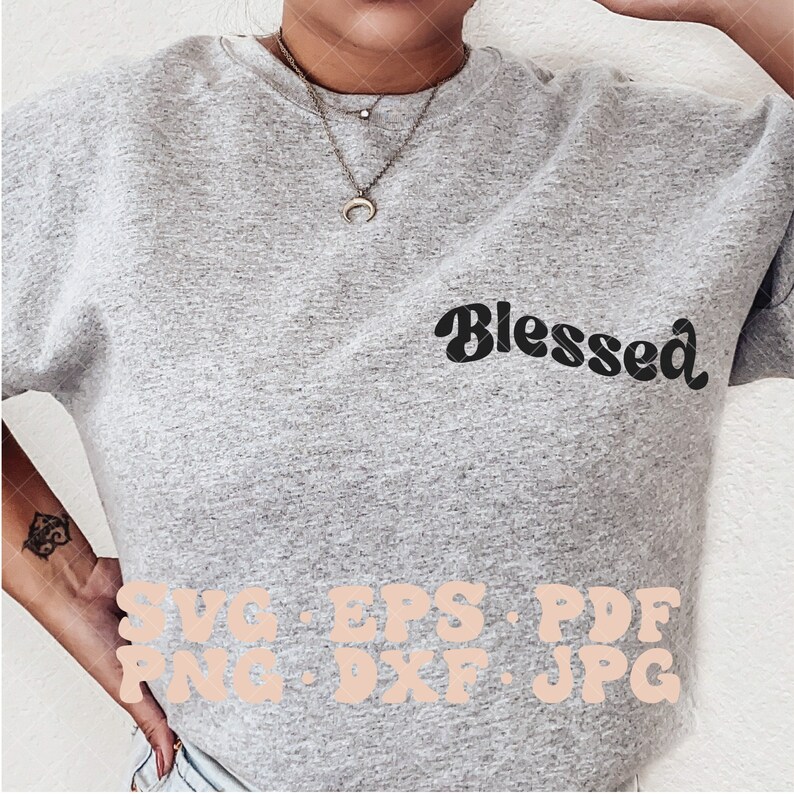 Blessed SVG Christian Svg Christian Png Jesus SVG Jesus - Etsy