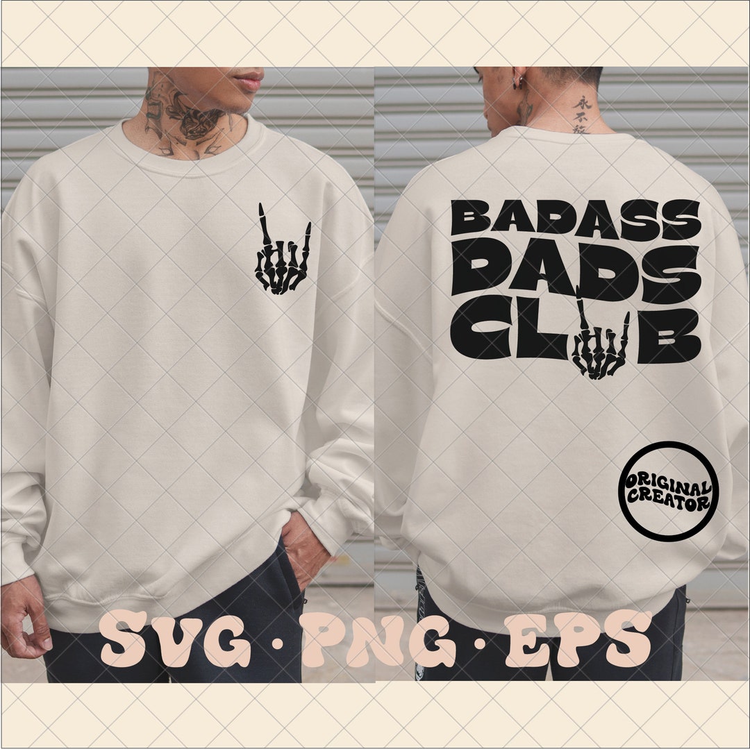 Badass Dads Club SVG, Badass Dad Svg, Badass Dad Png, Fathers Day Svg ...