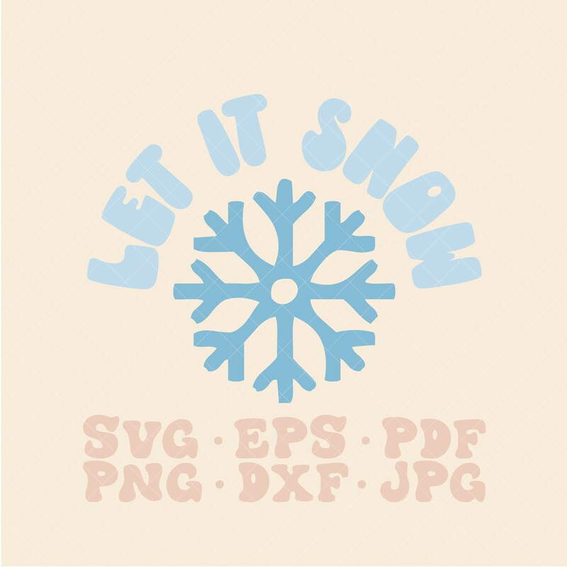 Falling Snow Svg - Etsy