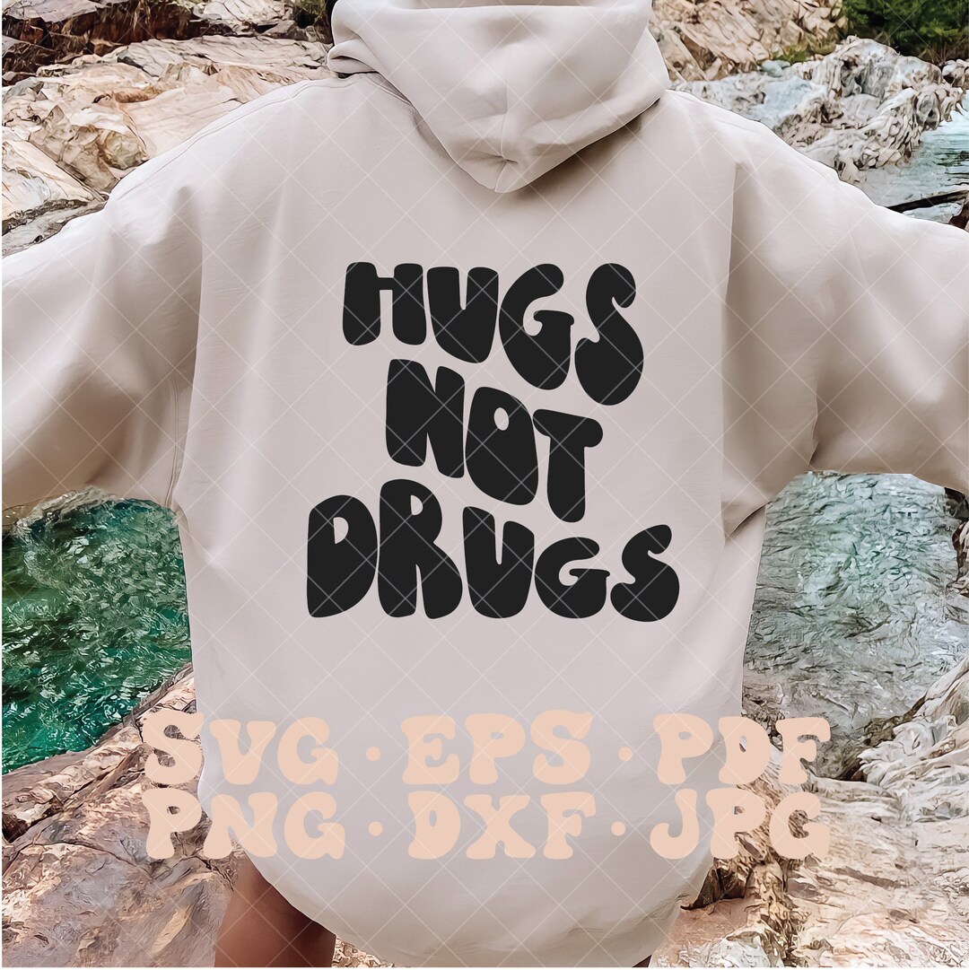 Hugs Not Drugs SVG, Hugs Not Drugs Png, Milfs Not Drugs Svg, Say No to ...