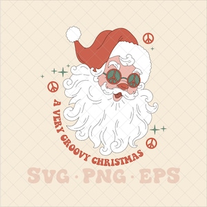 A Very Groovy Christmas SVG, Groovy Christmas Svg, Groovy Christmas Png ...