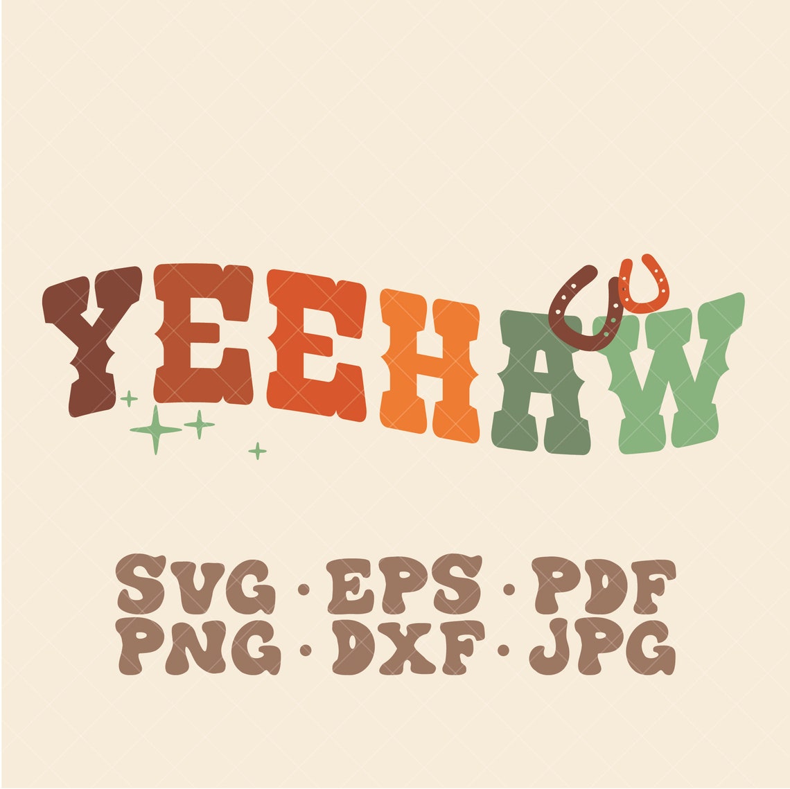 Yeehaw Svg Western Boho Svg Retro Western Svg Yeehaw Png - Etsy