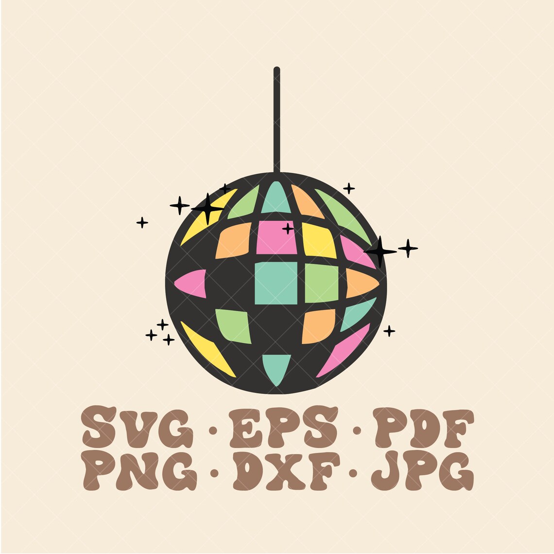 Disco Ball Svg Disco Svg Retro Disco Svg Disco Ball Png - Etsy