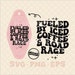 Fueled by Iced Coffee and Road Rage Svg, Road Rage Svg, Road Rage Png ...