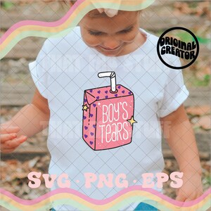 Boy's Tears Svg, Boys Tears Png, Boys Tears Juice Box Svg, Boys Tears ...