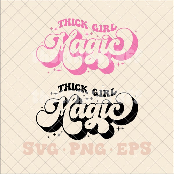 Thick Girl Svg - Etsy