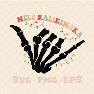 Mele Kalikimaka SVG, Hawaiian Christmas Svg, Hawaiian Christmas Png ...