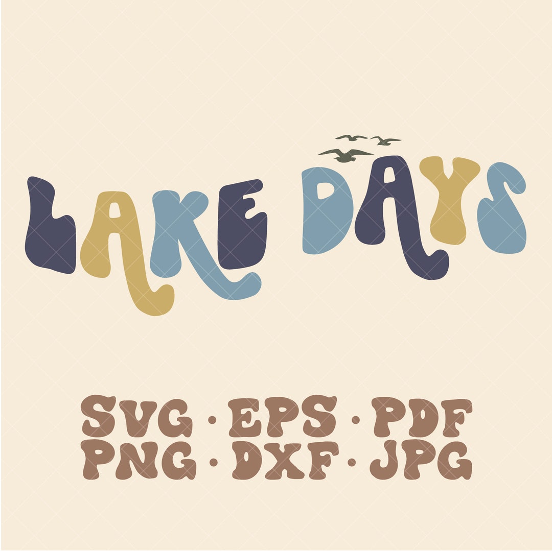 Lake Days Svg, Lake Life Png, Commercial Use Svg Png, Motor Boating Svg ...