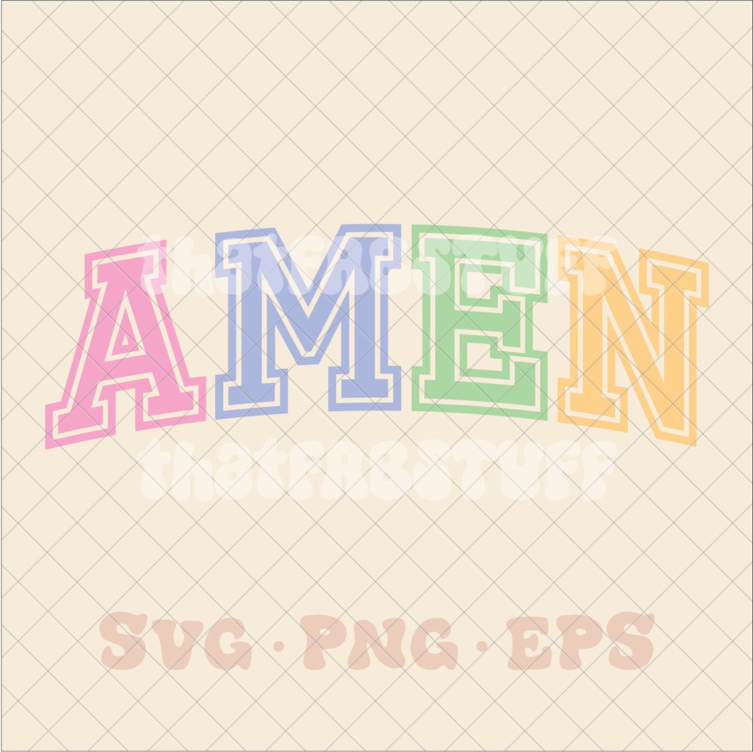 Amen SVG, Amen Png, Easter Svg, Easter Png, Jesus Svg, Jesus Png ...