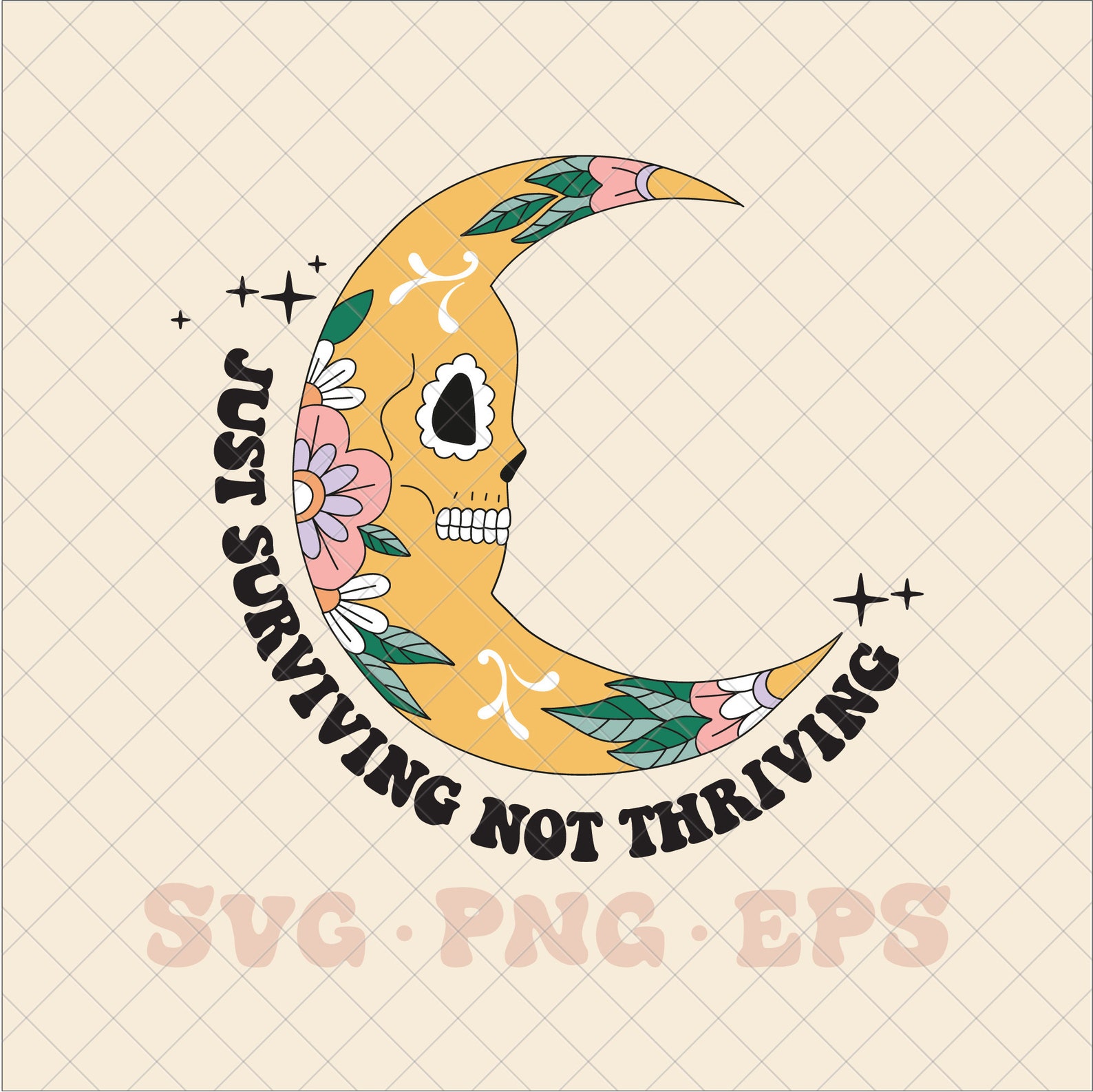 Just Surviving Not Thriving Svg Funny Trendy Svg Trendy Svg - Etsy