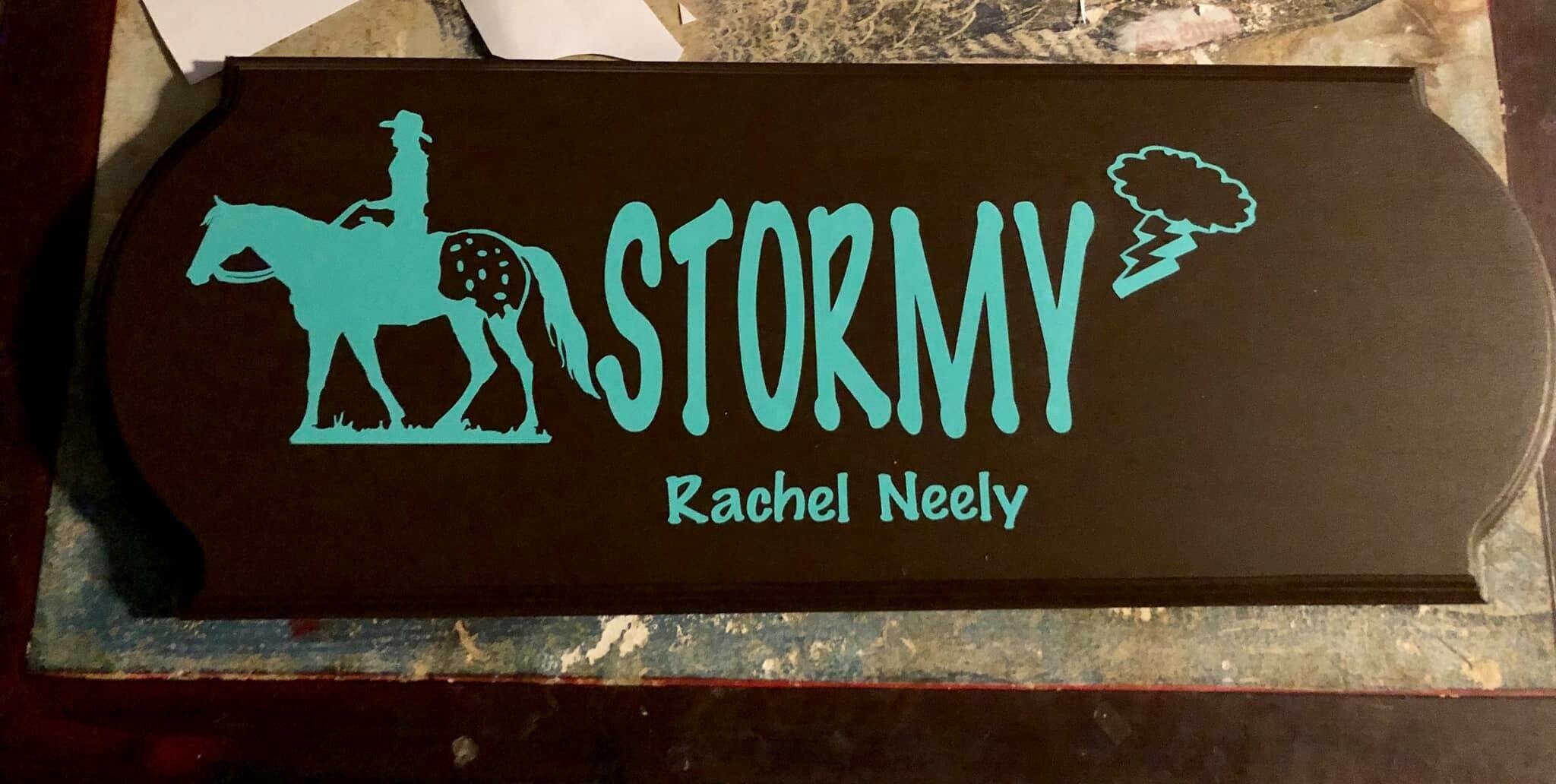 CUSTOM Horse Stall Name Plates - Etsy