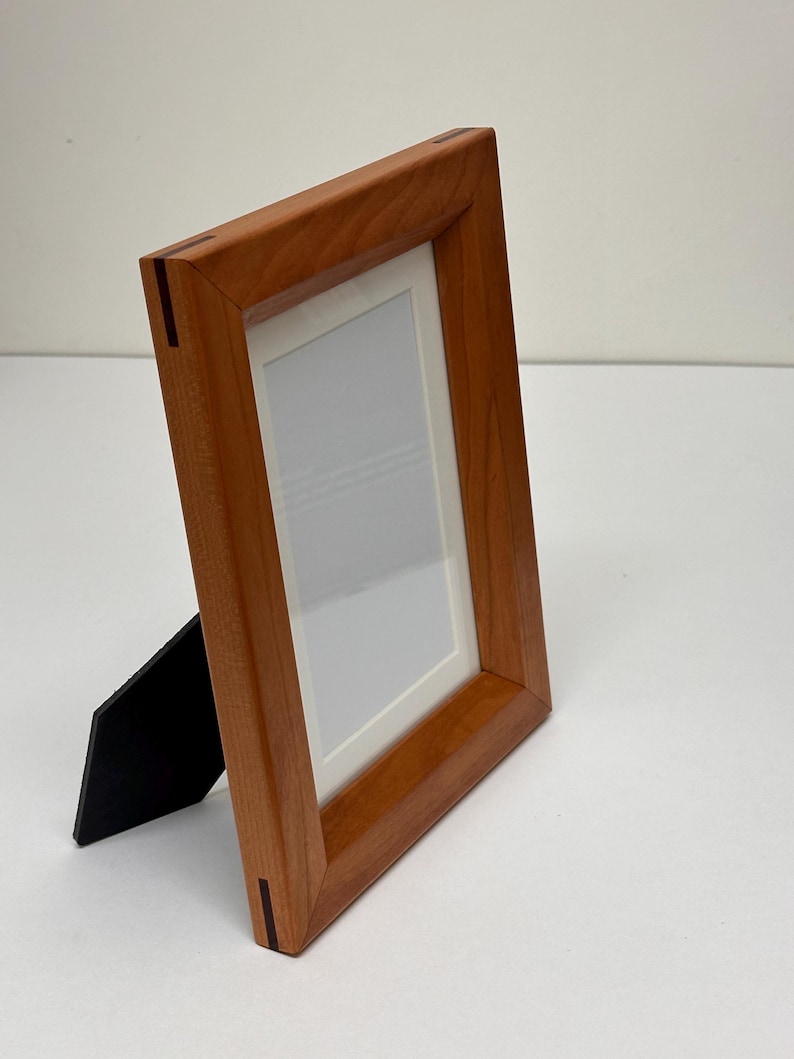 Cherry Solid Wood Tabletop Picture Frame 5X7 - Etsy