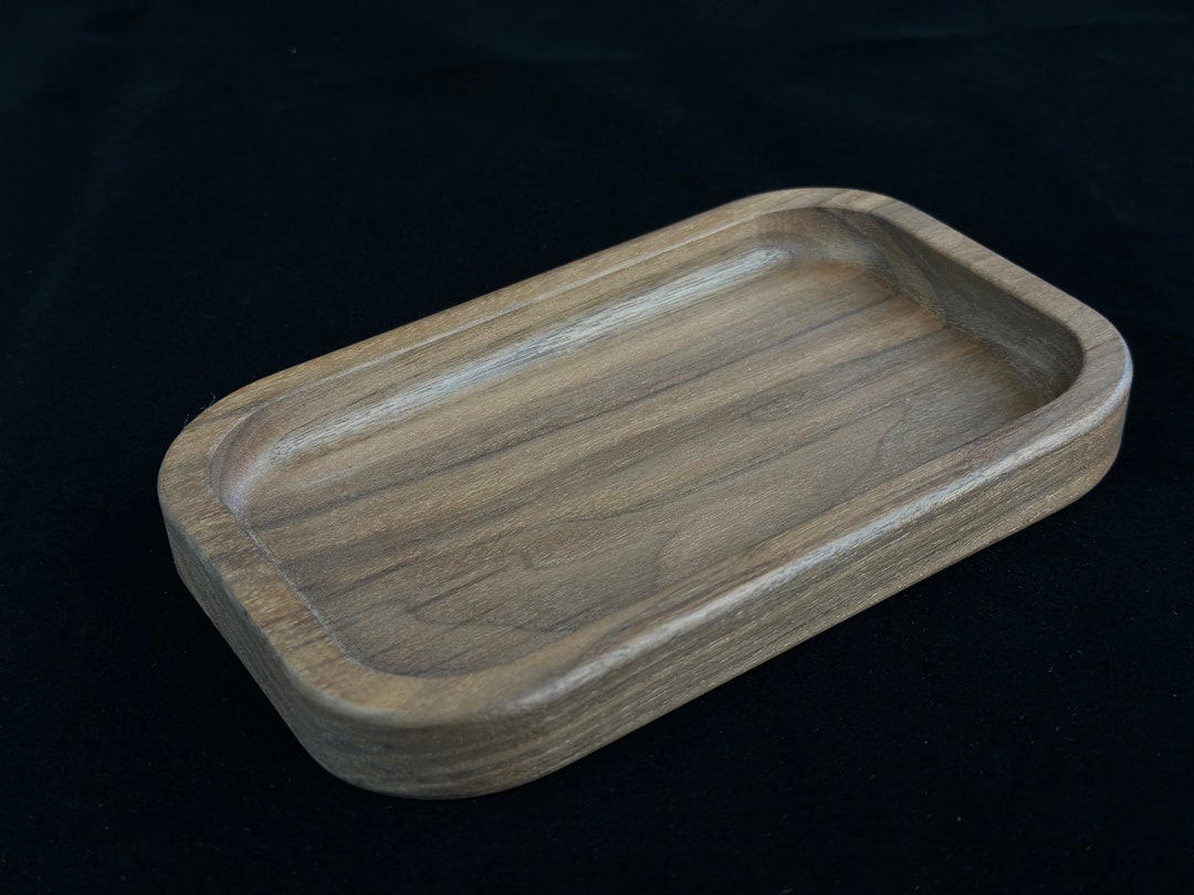 Rectangular Shape Solid Wood Tray - Etsy