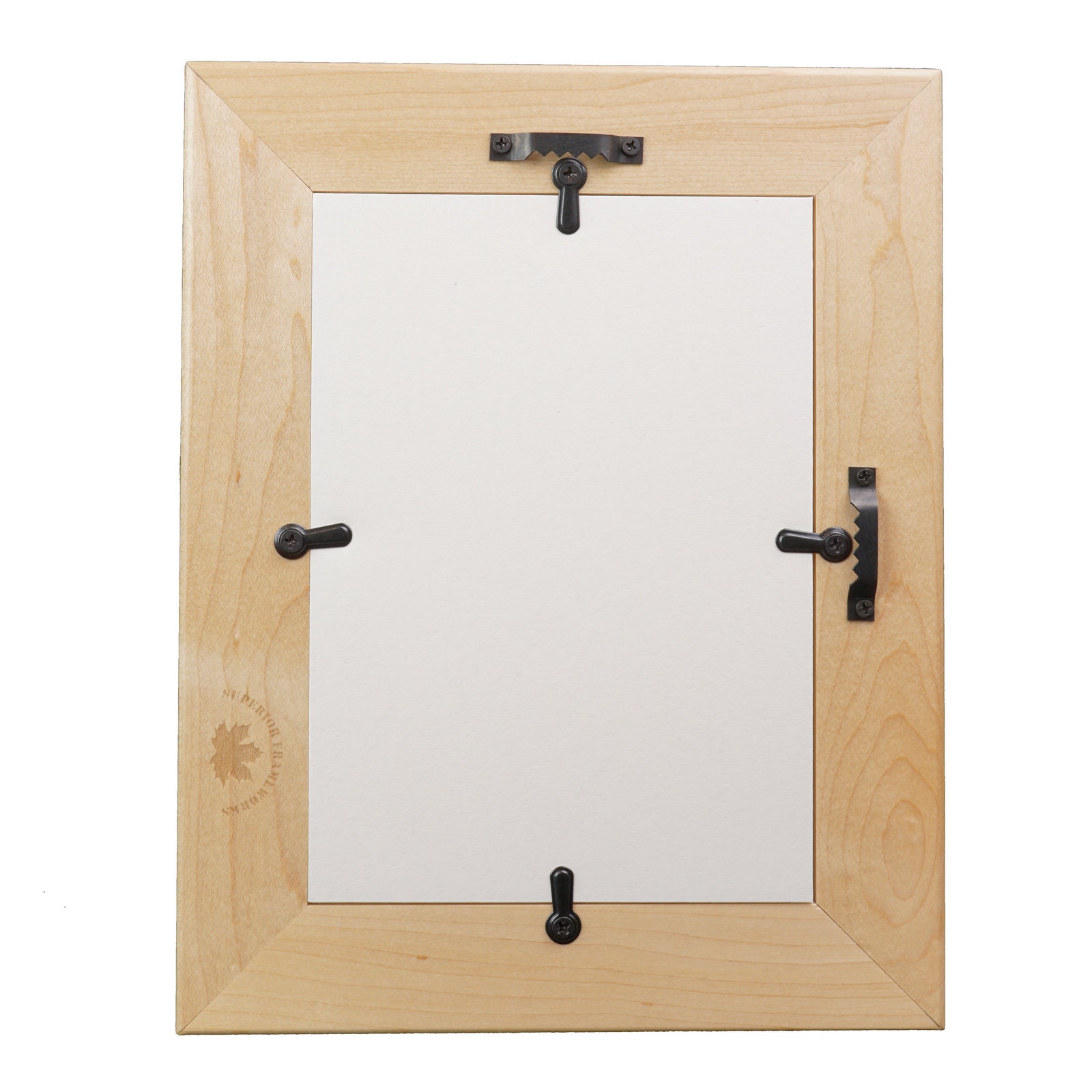 Maple Solid Wood Wall Mount Picture Frame 5X7 - Etsy