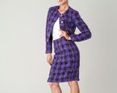 Tweed Suit With Skirt 2 Piece Suit Tweed 2 Piece Set Tweed - Etsy
