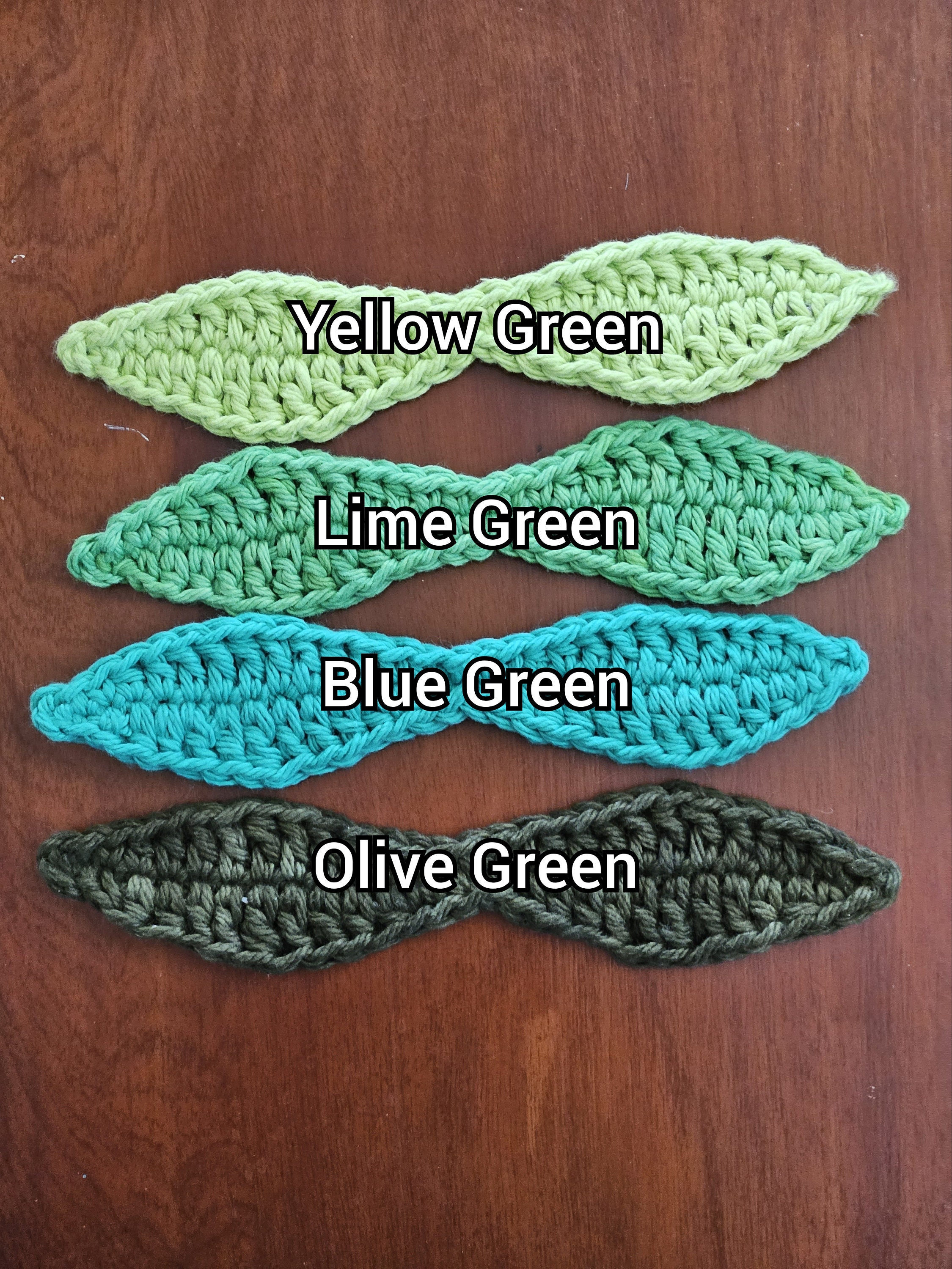 Crochet Bean Sprout Hair Accessory - Etsy