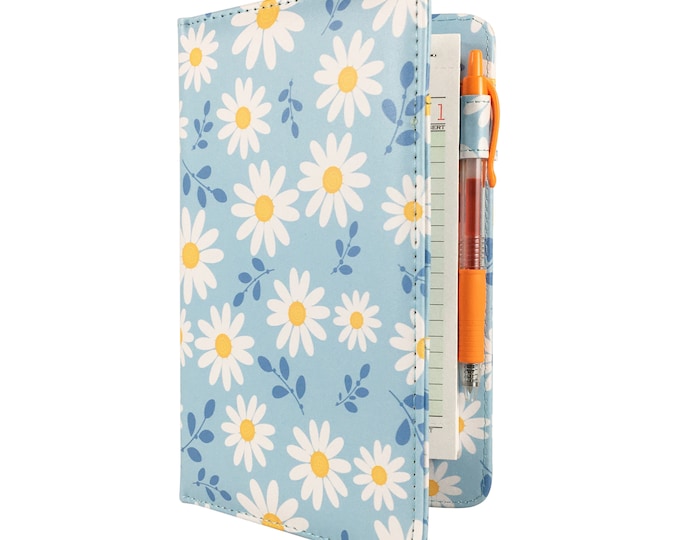 Blue Daisies Floral Server Book for Waitresses - Etsy