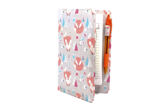 Cute Winter Fox Pattern Server Book for Waitresses - Etsy