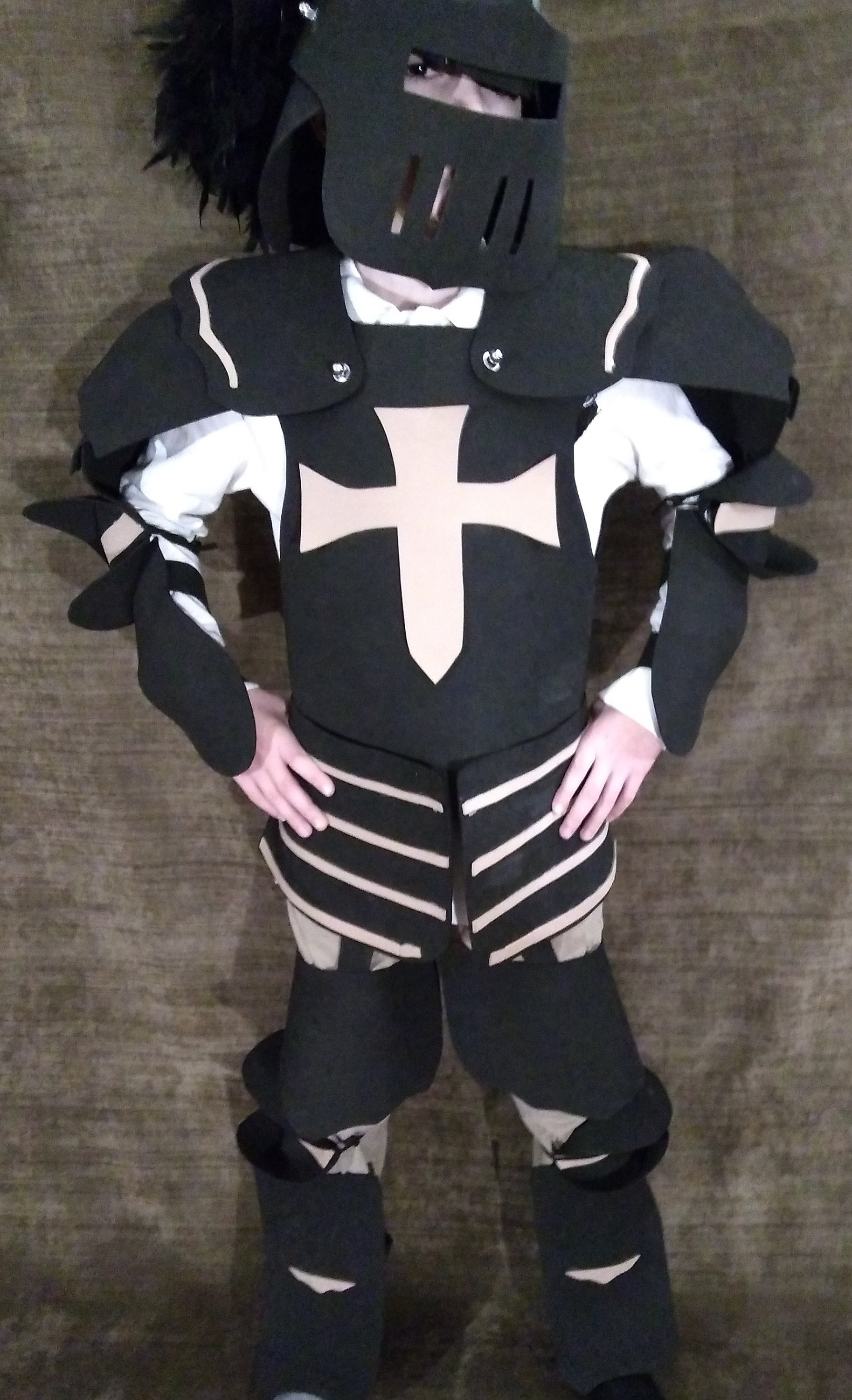 Knight Armor Child Costume PATTERN & INSTRUCTIONS - Etsy