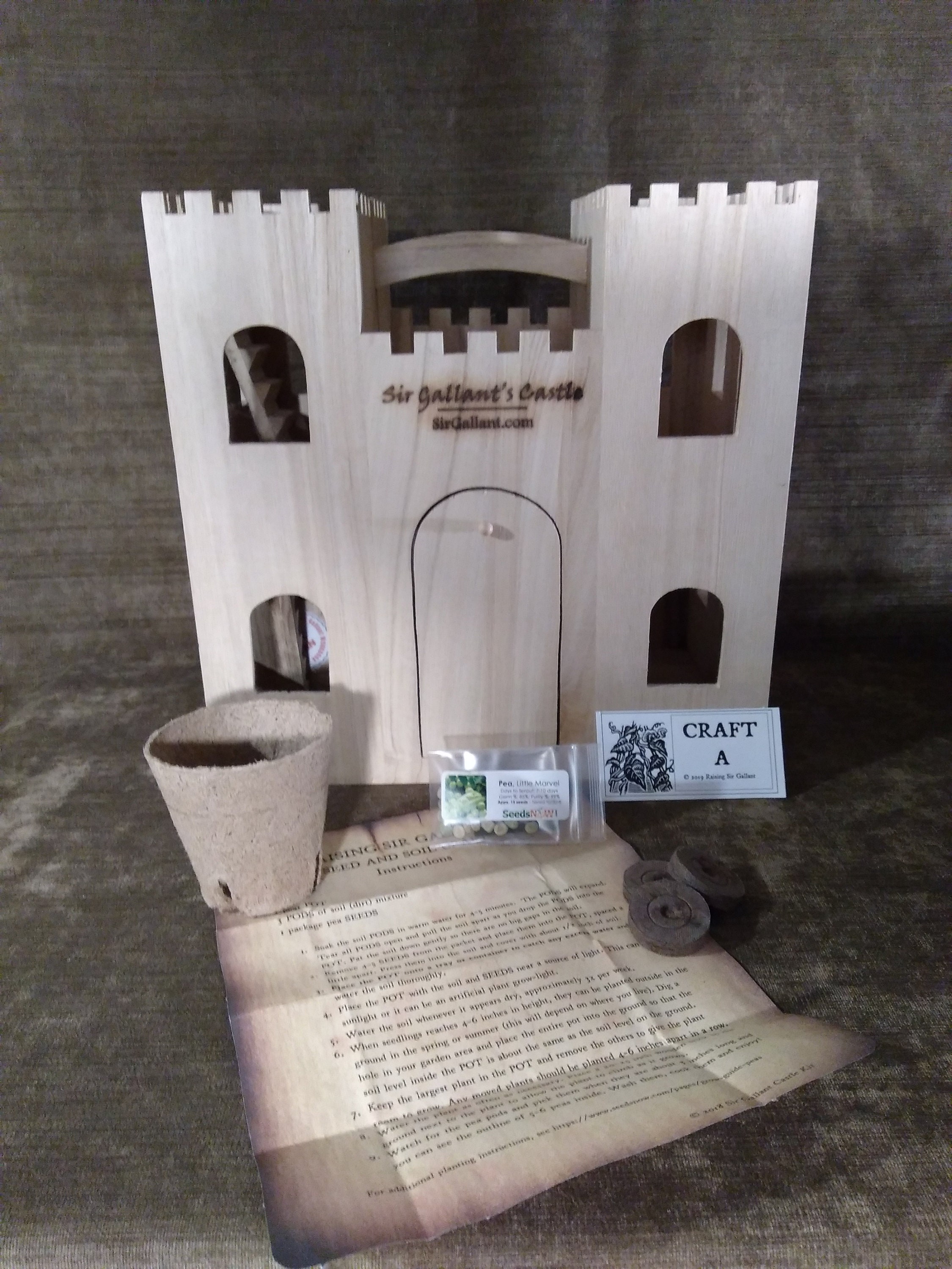 CASTLE KIT for Raising Sir Gallant Storybook - Etsy
