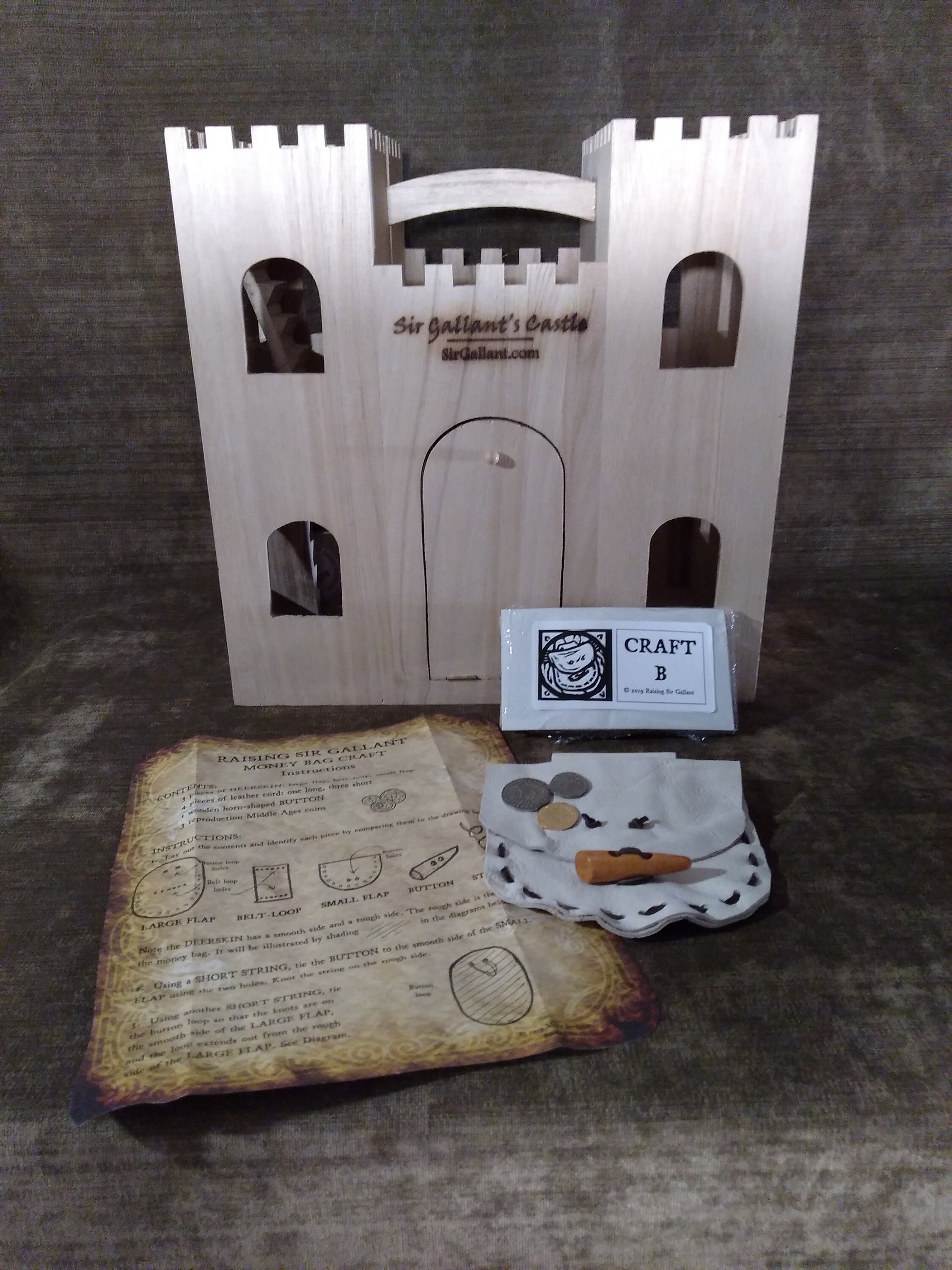 CASTLE KIT for Raising Sir Gallant Storybook - Etsy