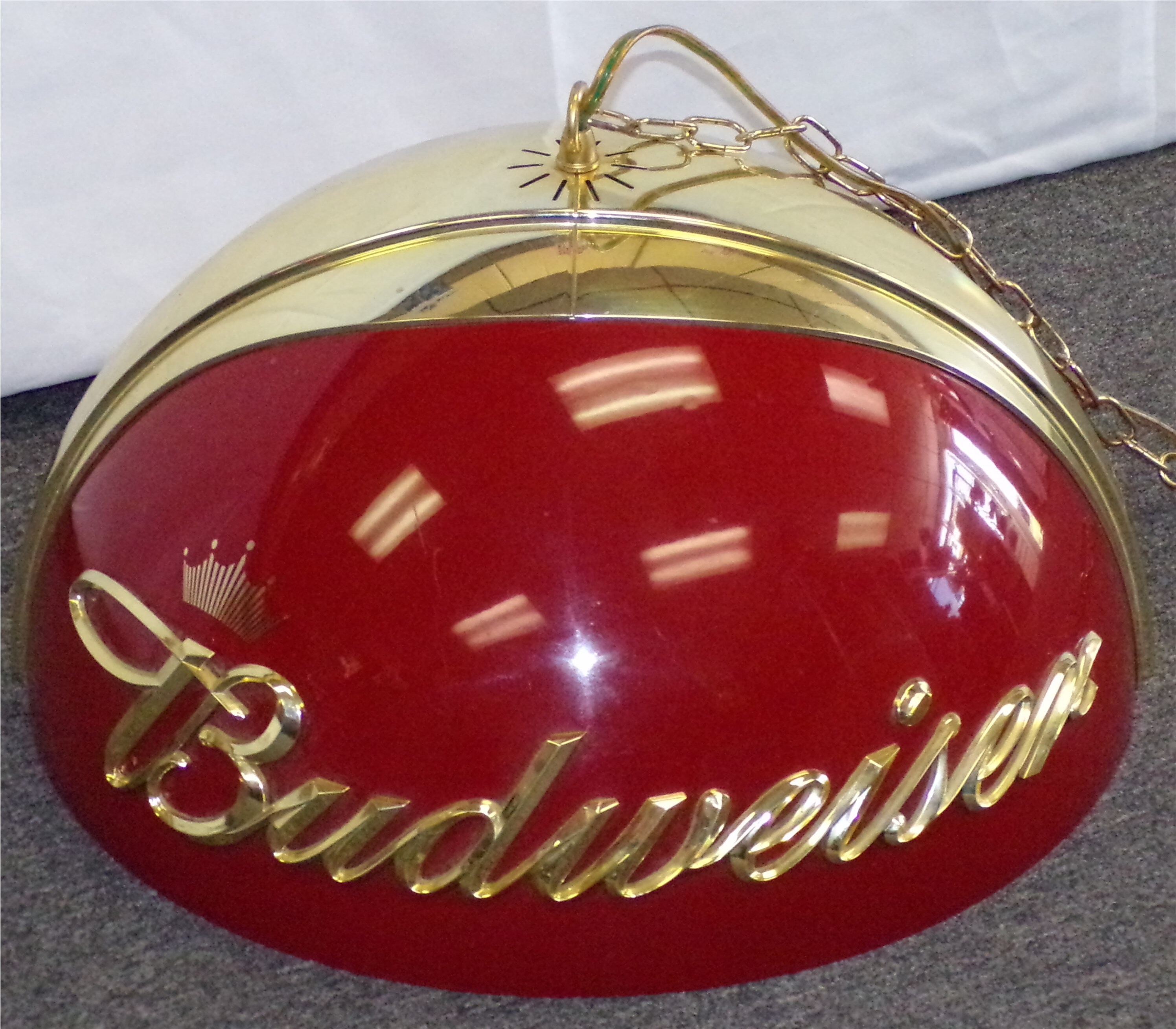 Old Budweiser Pool Table Lights Budweiser Beer 3 Shade Billiard Pool