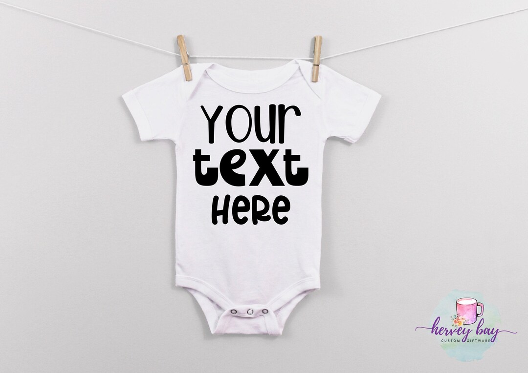 Personalised Baby Bodysuit - Custom Baby Bodysuit - Etsy Australia