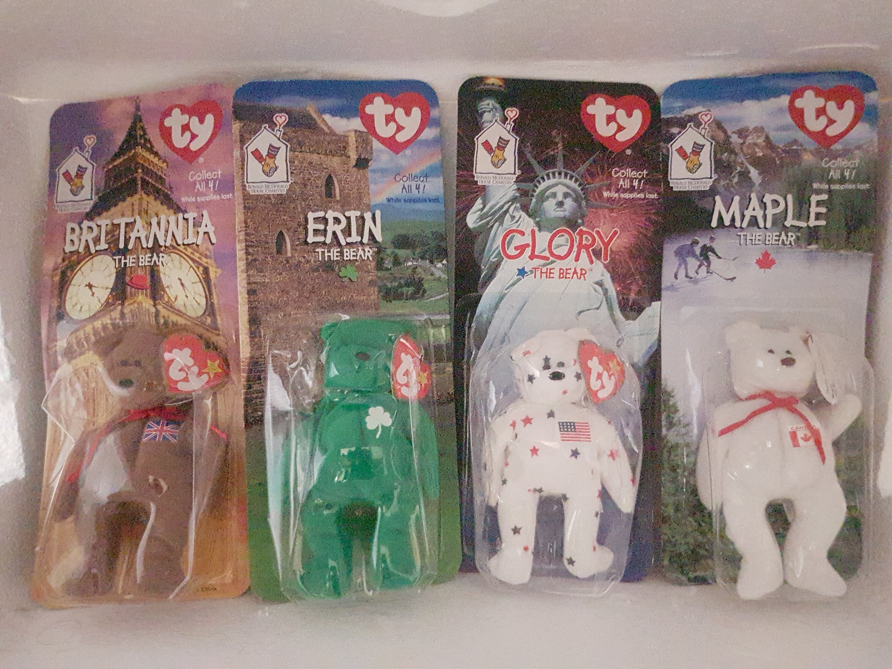 Retired Ronald Mcdonald International Beanie Babies - Etsy