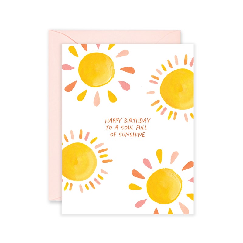 Sunshine Cards - Etsy