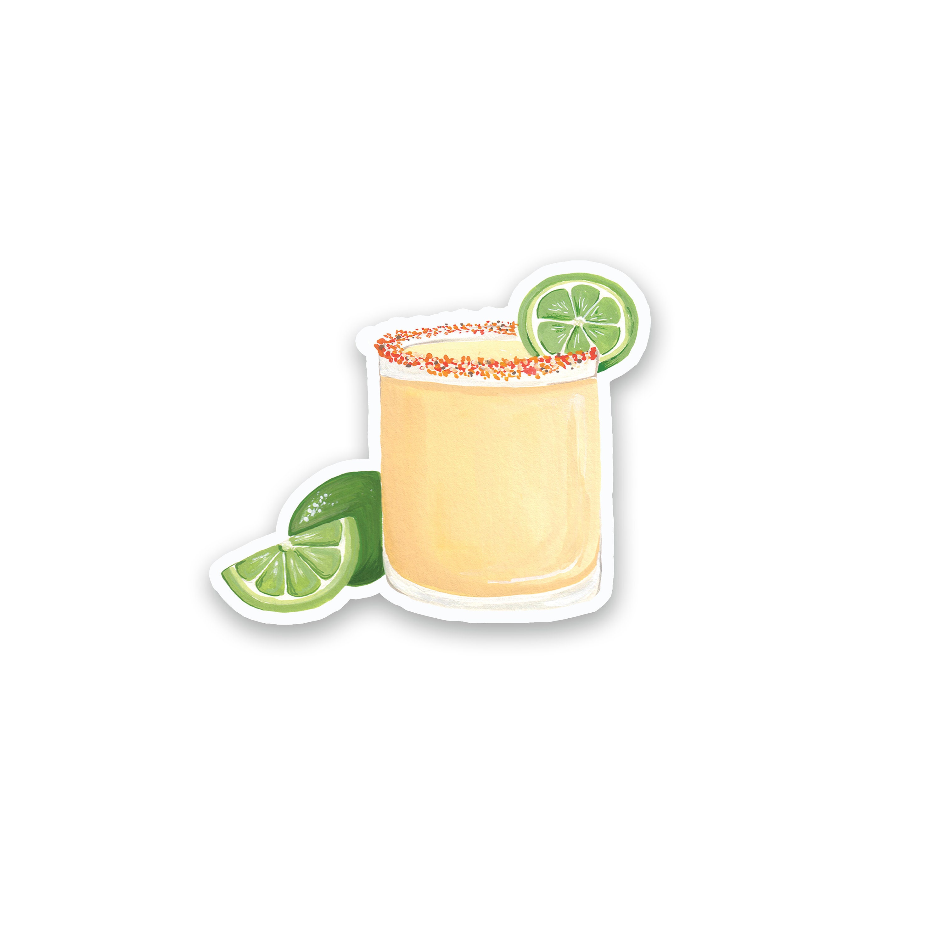 Margarita Sticker Margarita Vinyl Sticker Cocktail - Etsy