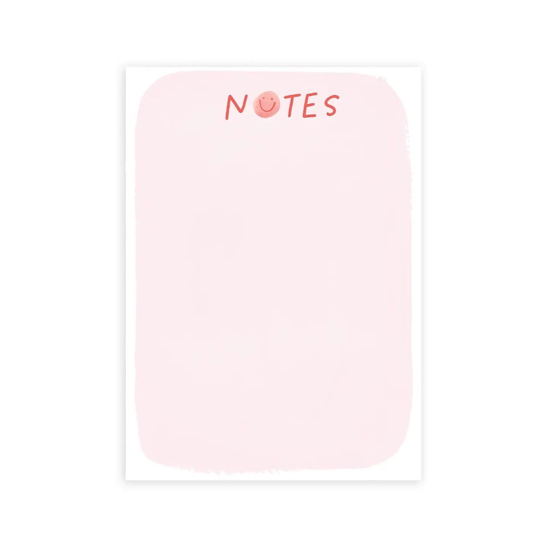 Smiley Face Notepad | Smiley Notepad | to Do List Notepad | Cute ...