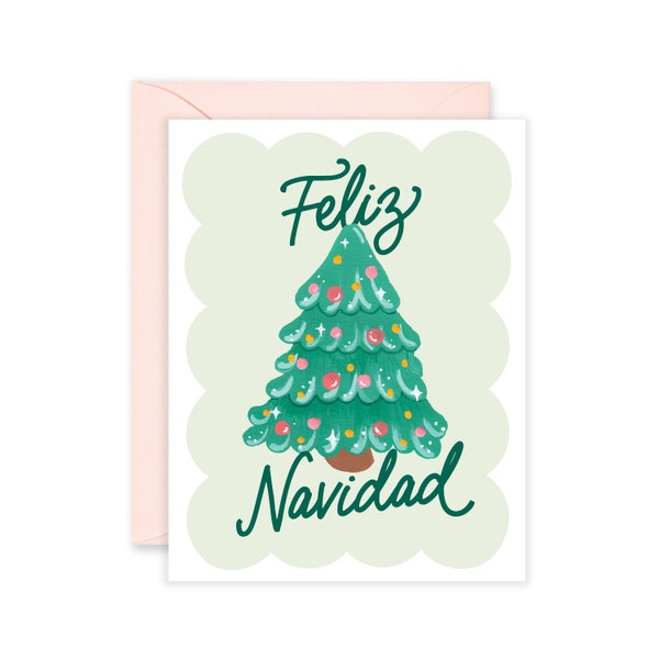 Spanish Holiday Card - Etsy