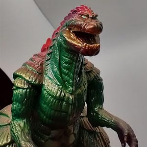 Unofficial Godzilla Ultima - Custom Painted Bandai Sofubi - Etsy