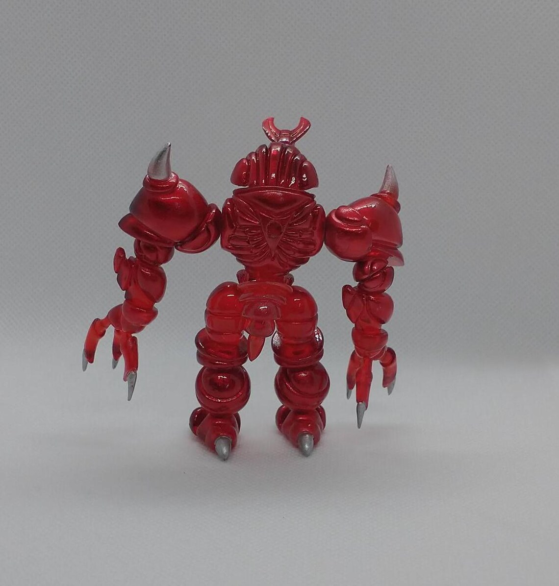 Unofficial "crimson" Kabuto Mushi - Custom Godbeast Glyos Action Figure ...