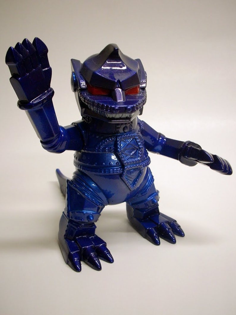 Unofficial Deep Blue Mechagodzilla - Custom Bandai Vinyl - Etsy
