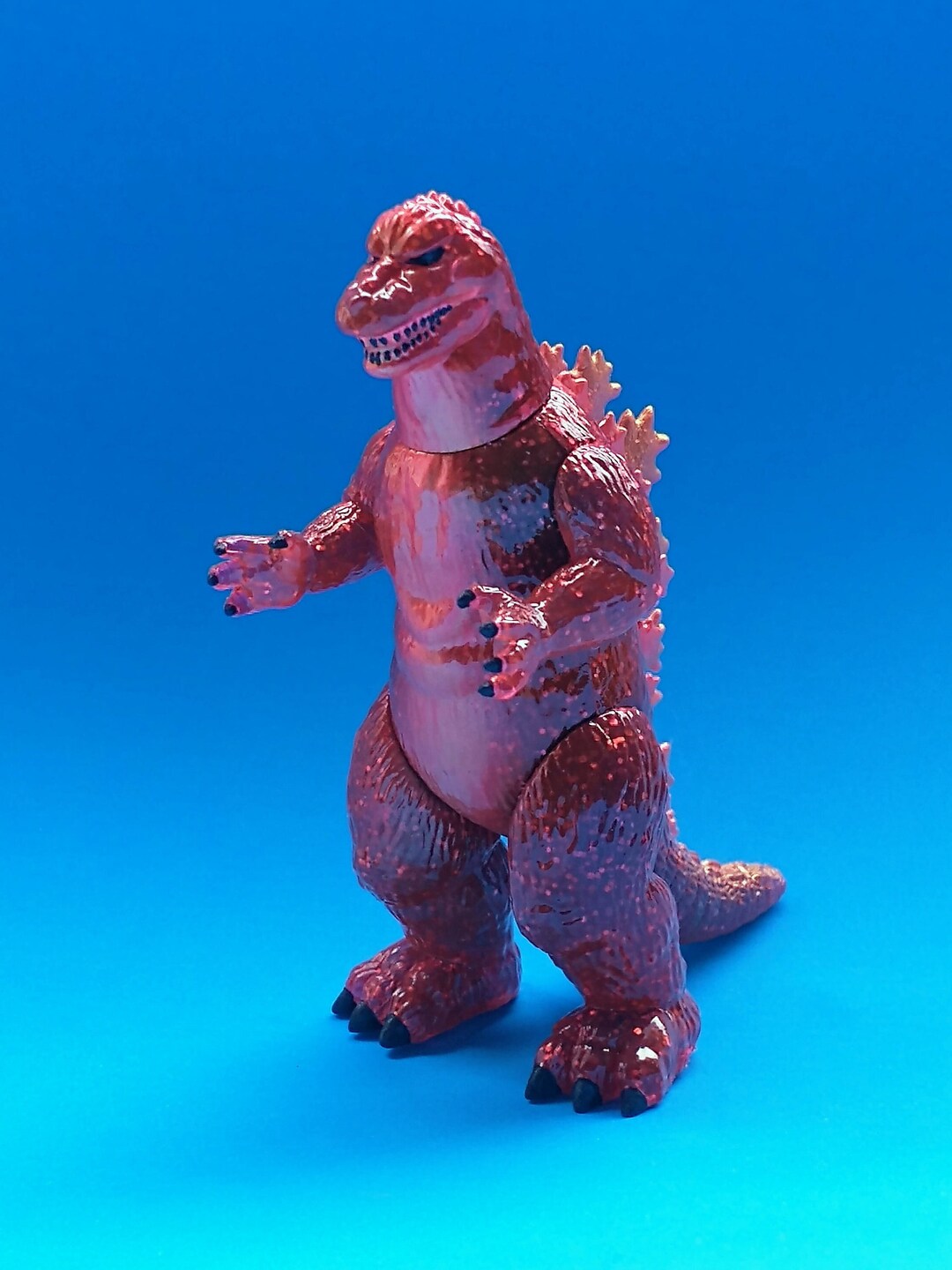 Unofficial Custom "magma" Godzilla Super 7 Reaction Action Figure - Etsy