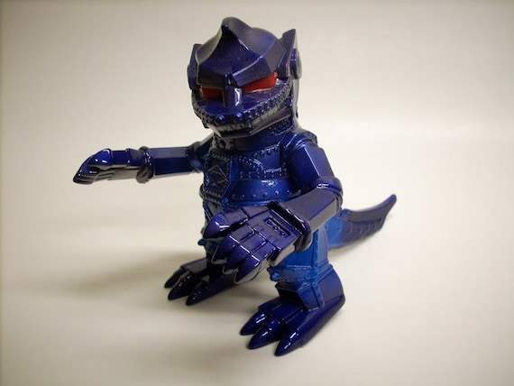 Unofficial Deep Blue Mechagodzilla Custom Bandai Vinyl | Etsy