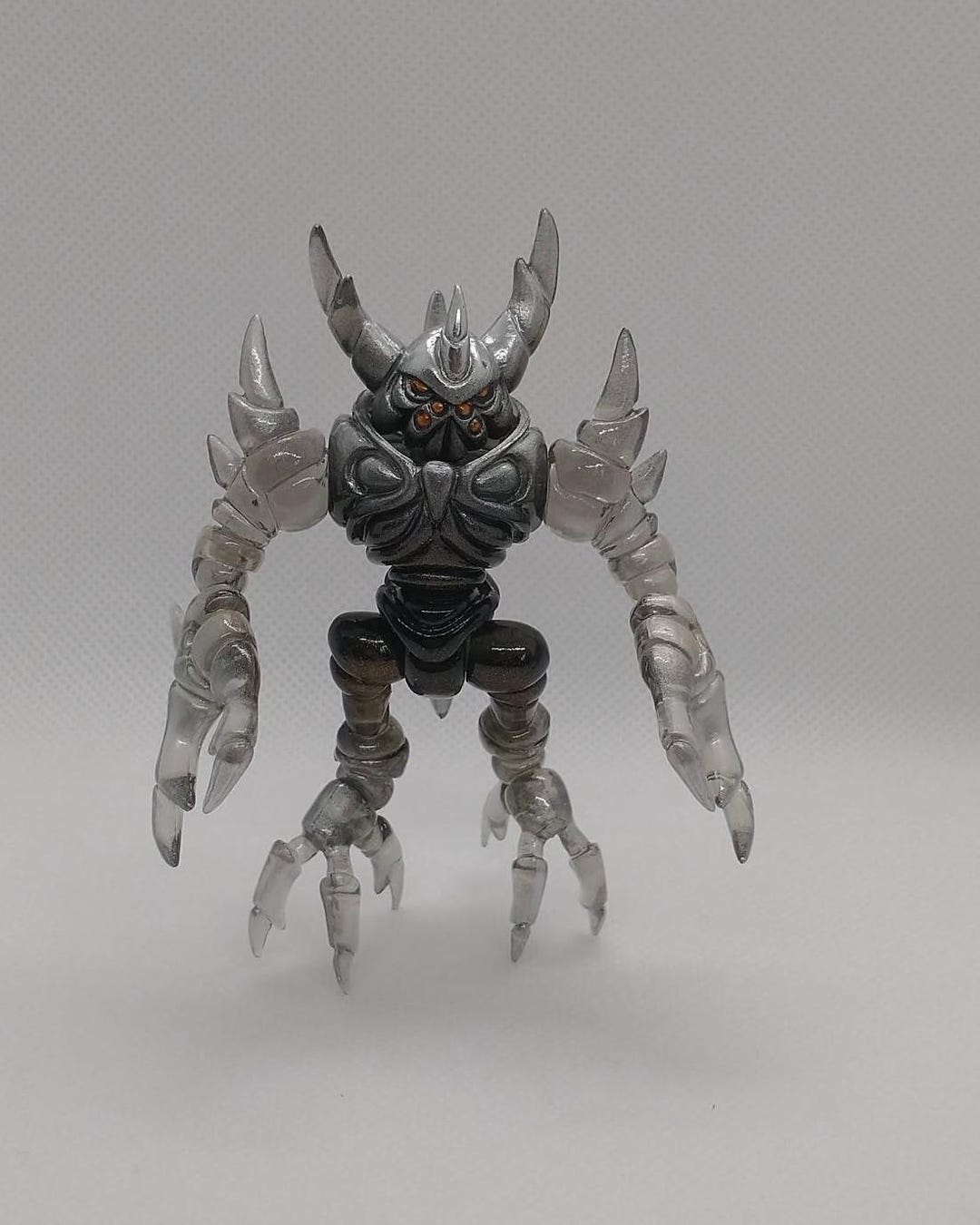 Unofficial "smoke" Nemesis - Custom Godbeast Glyos Kabuto Action Figure ...