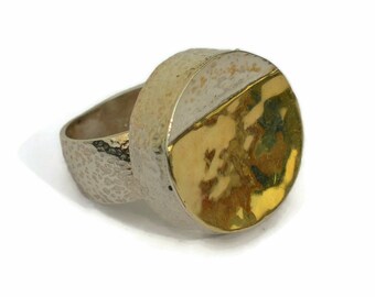 Israeli Gold Ring - Etsy