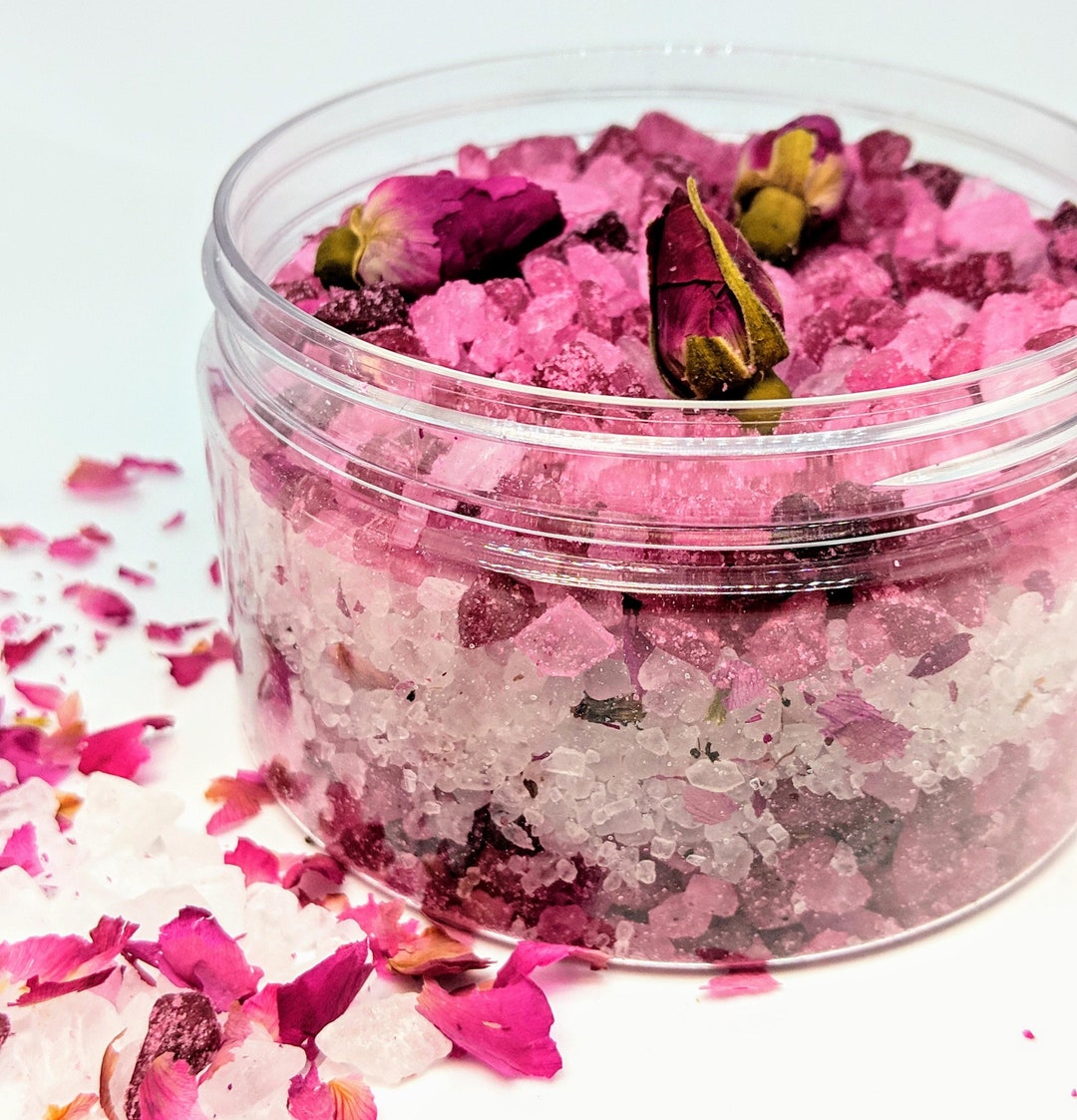 Soothing Bath Treatment, Detox Energy Bath Salt, Rose Bath Salt, Salt ...