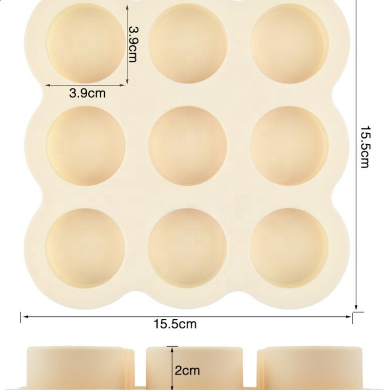 Round Silicone Mold - Etsy