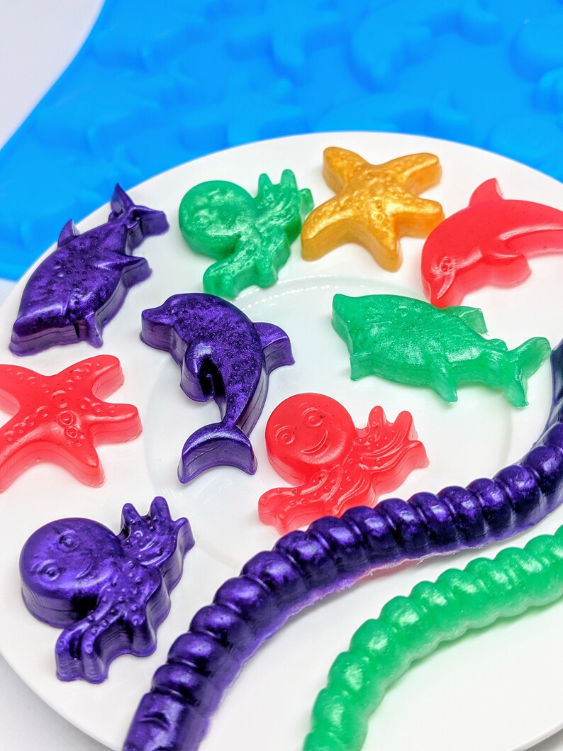 Silicone 32 Cavity Sea Creature Mold Marine Animal Shape - Etsy