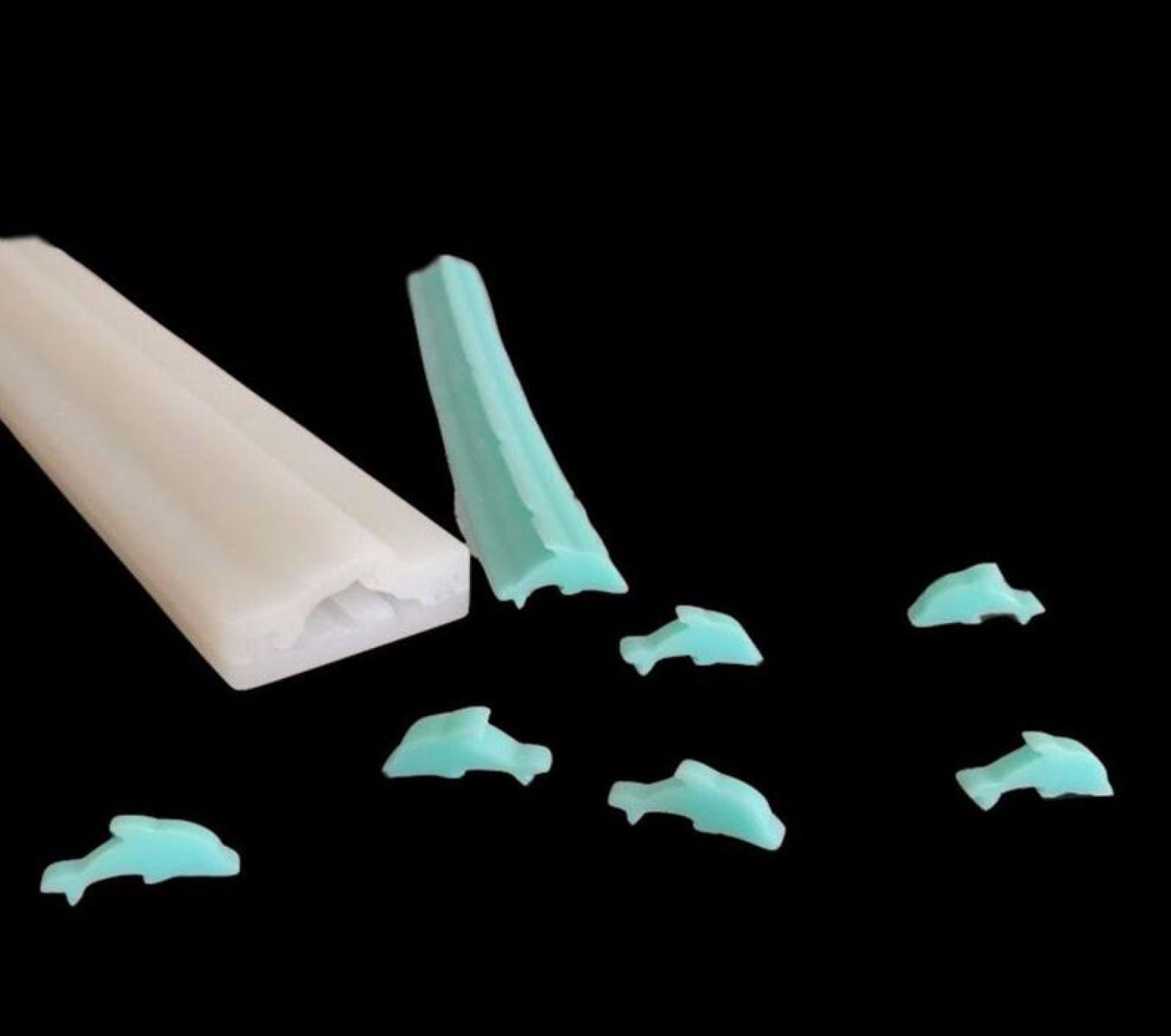 Dolphin 3D Column Silicone Mold Leak Prove Tube Soap Mold - Etsy