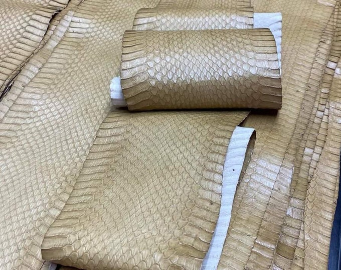 100% Genuine Snake Leather Skin Snakeskin Leather - Etsy