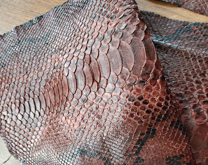 Genuine Snake Skin, Snakeskin Leather, Exotic Leather - Etsy